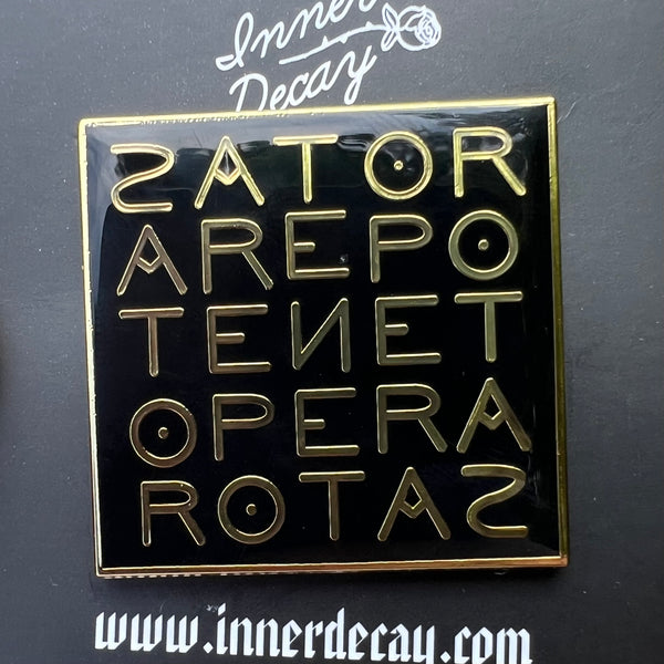Sator Square Pin – Inner Decay