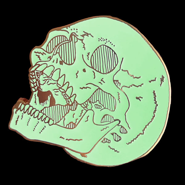 Laughing Skull Pin – Inner Decay