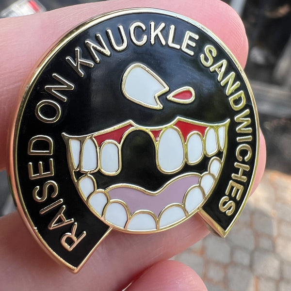 Knuckle Sandwiches Pin – Inner Decay