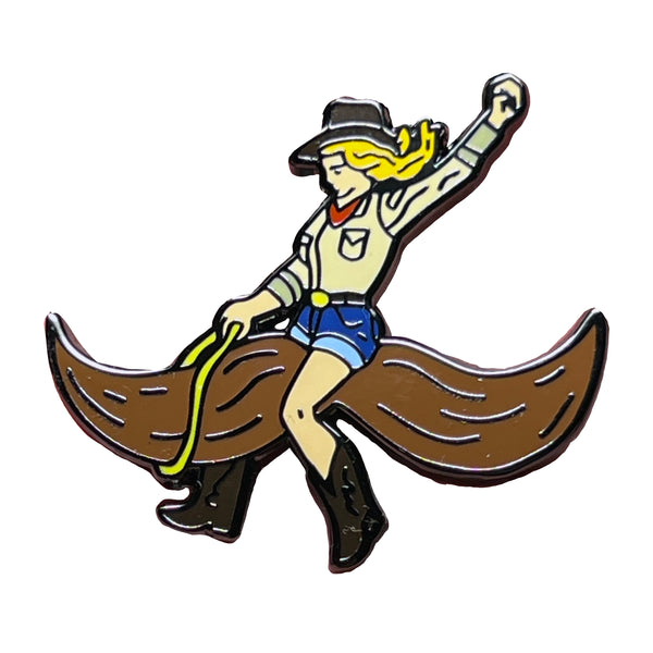 Moustache Rider Pin – Inner Decay