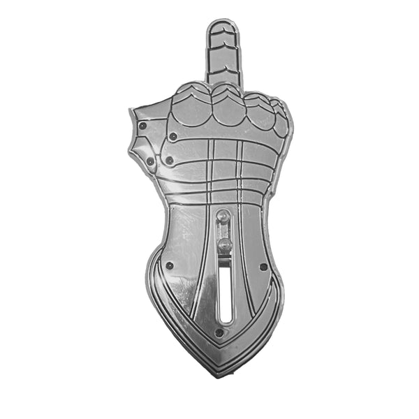 Moving Silver Gauntlet Pin – Inner Decay
