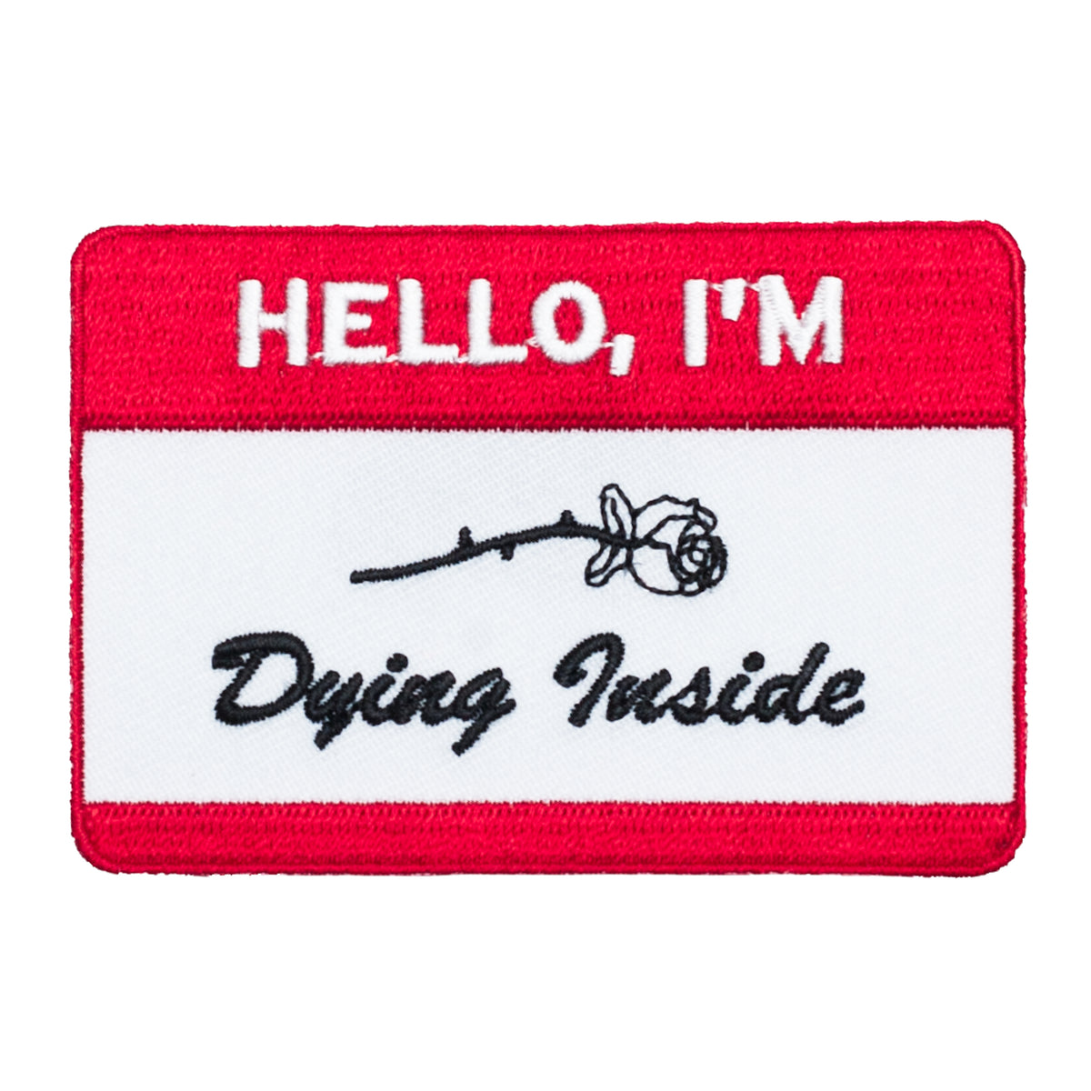 Hello Patch - Red – Inner Decay