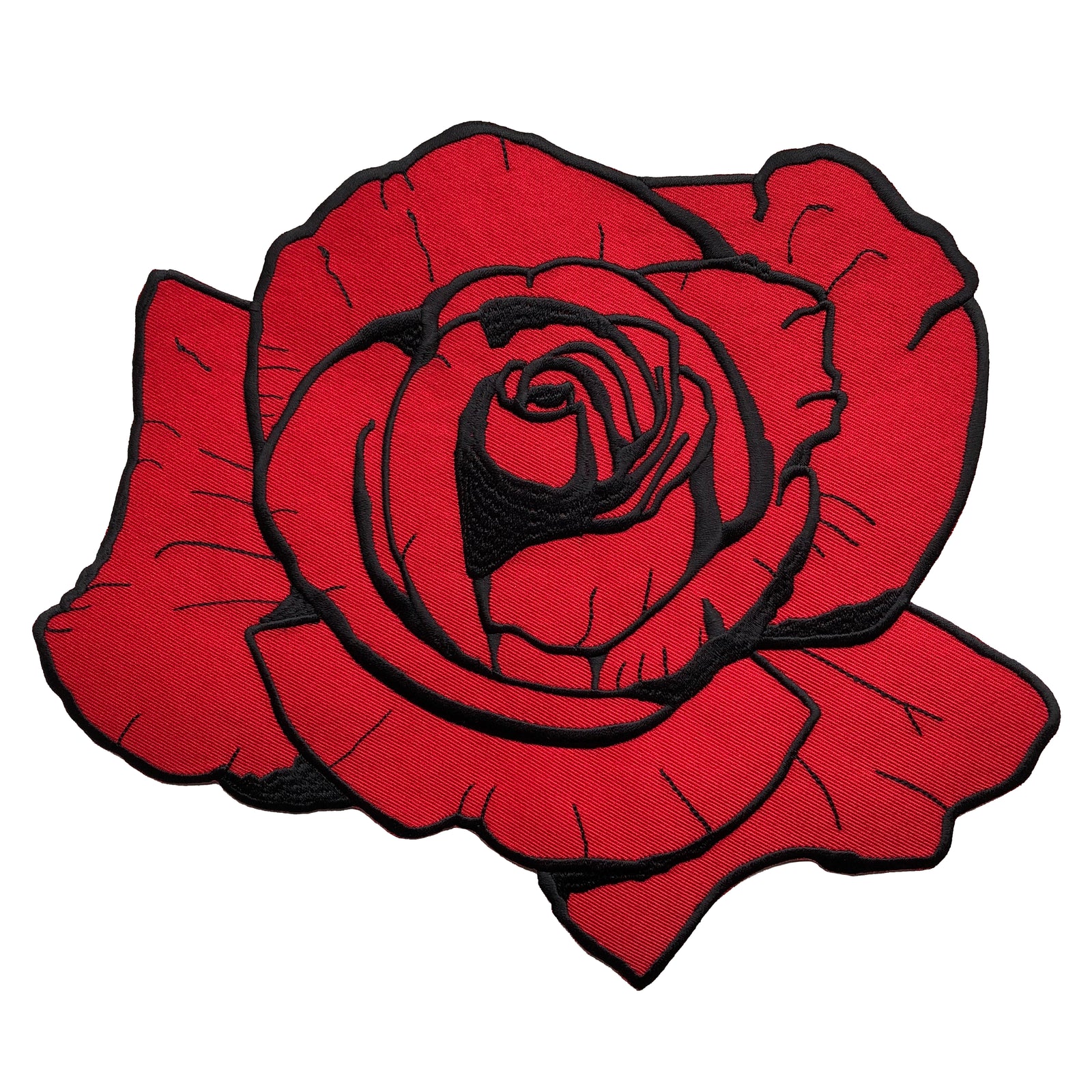 Red Rose Back Patch – Inner Decay